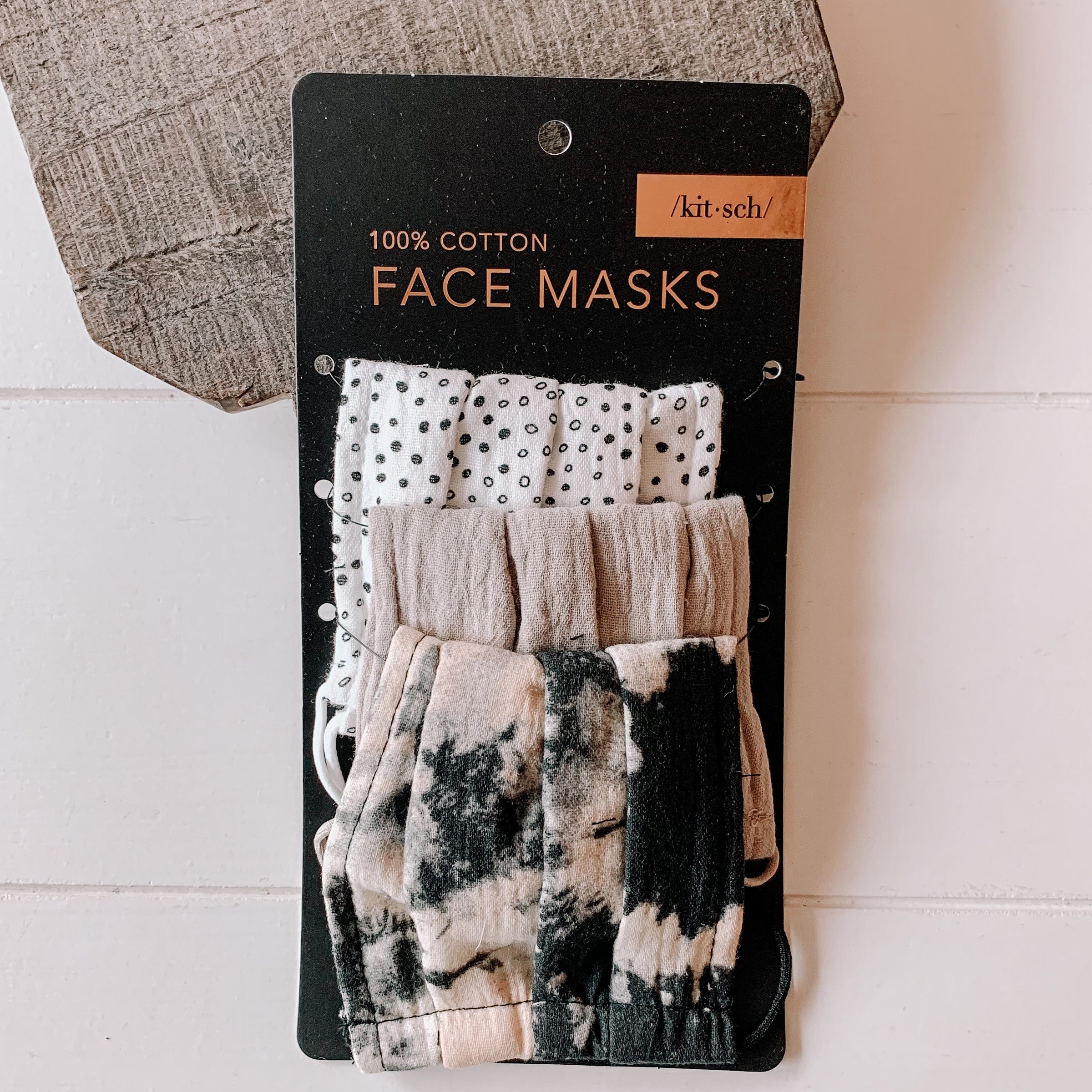 SALE Kitsch 3pc Face Masks